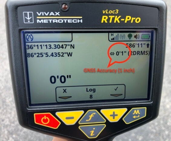 Vivax-Metrotech vLoc3-RTK-Pro Precision Line Locator w/RTK GPS