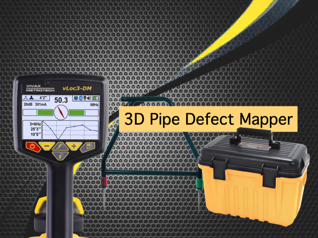 Vivax-Metrotech vLoc3-DM Pipeline Current Defect Mapper