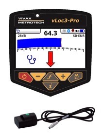 Vivax-Metrotech vLoc3-RTK-Pro Precision Line Locator w/RTK GPS