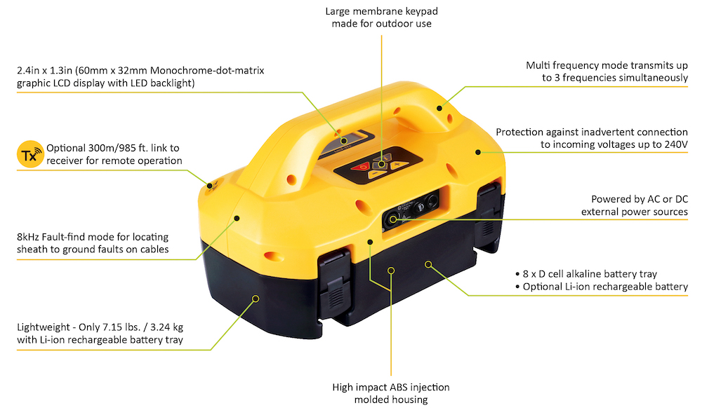 Vivax-Metrotech vLoc3-RTK-Pro Precision Line Locator w/RTK GPS